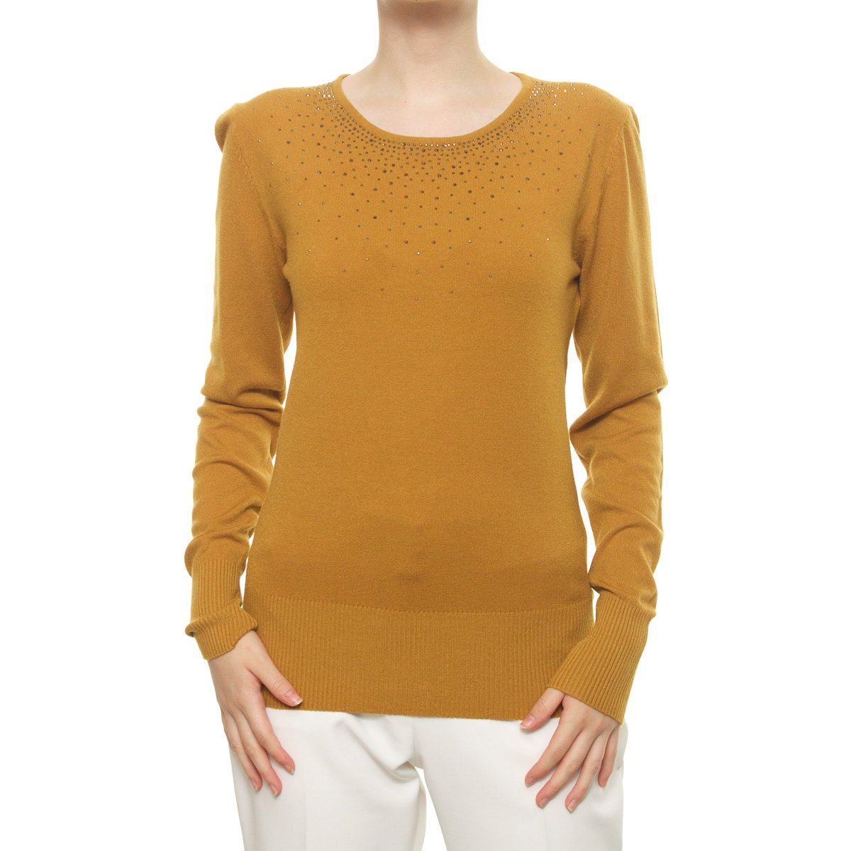 Suéter con Transfer para Dama Apostrophe