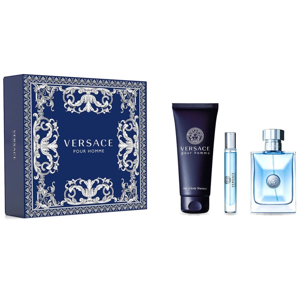 Set Fragancia para Hombre Versace Pour Homme Edt 100 Ml