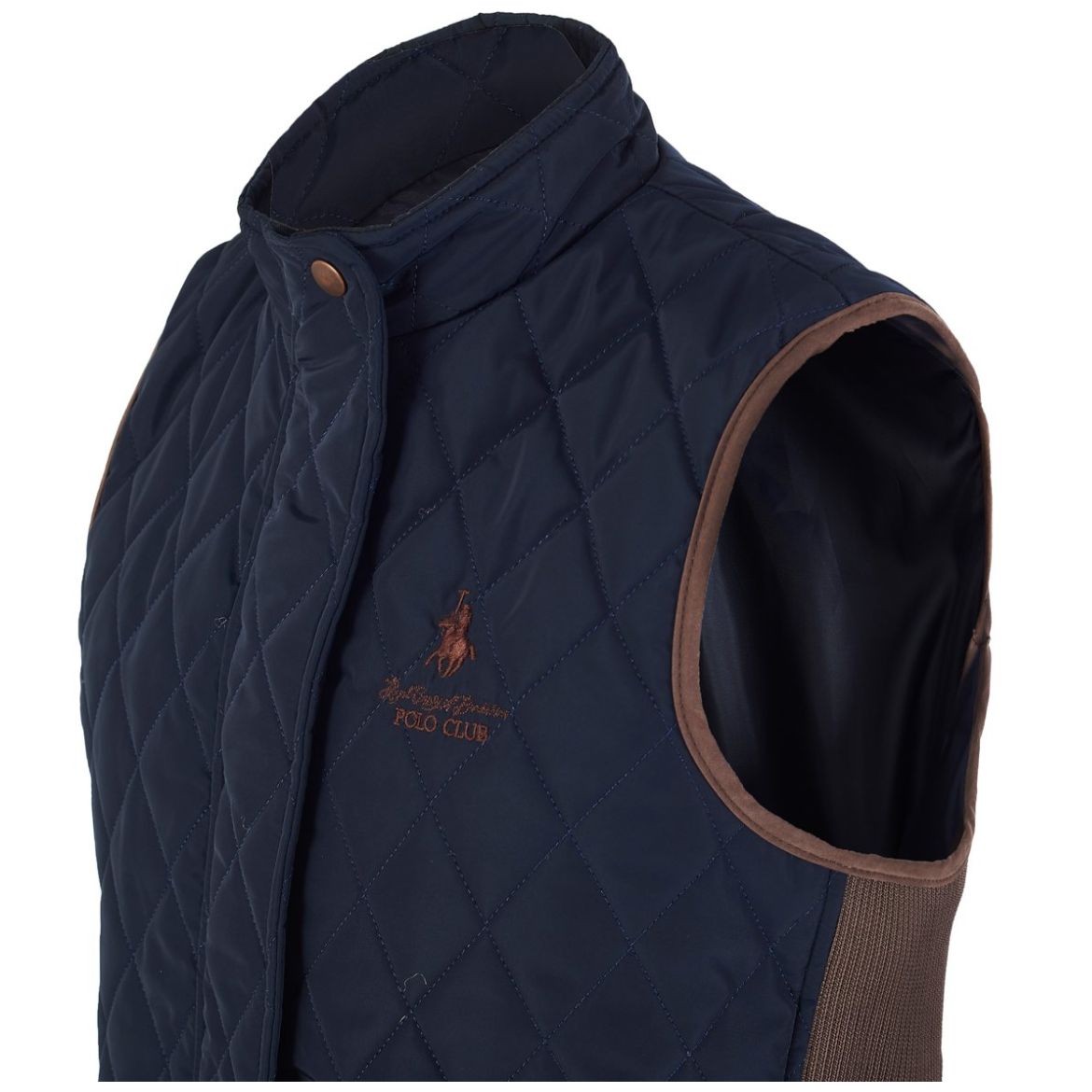 Chaleco Capitonado Rombo Polo Club para Mujer