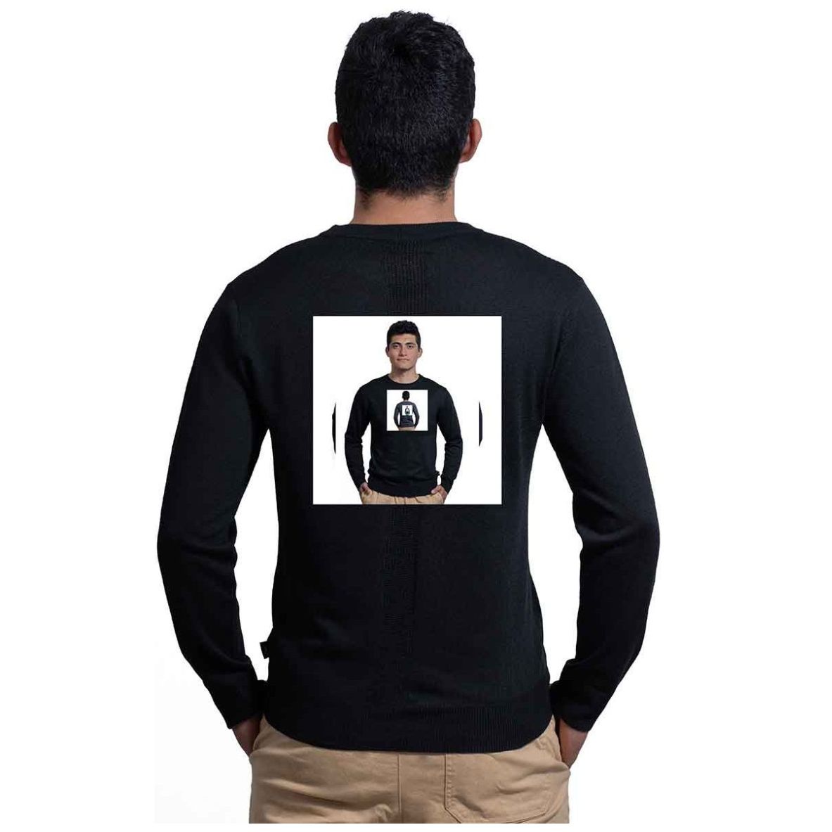 Sueter Lee Diseño Tejido para Hombre