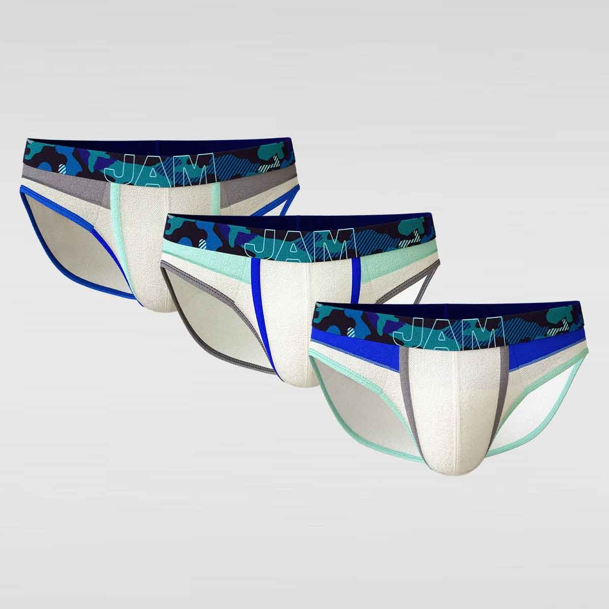 Mini Trunk Jam Army 3 Pack para Hombre