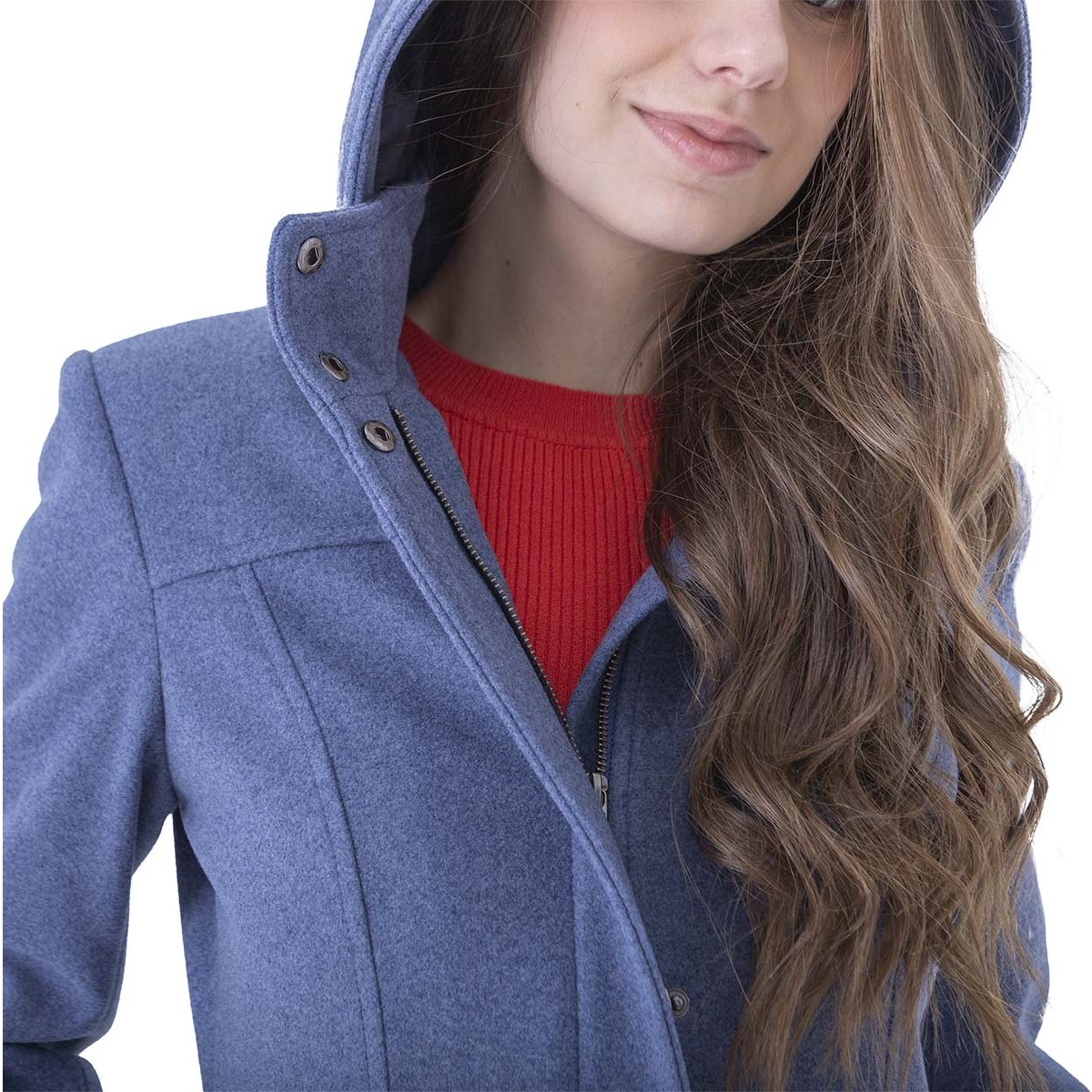 Abrigo Shyla Capucha Desmontable para Mujer