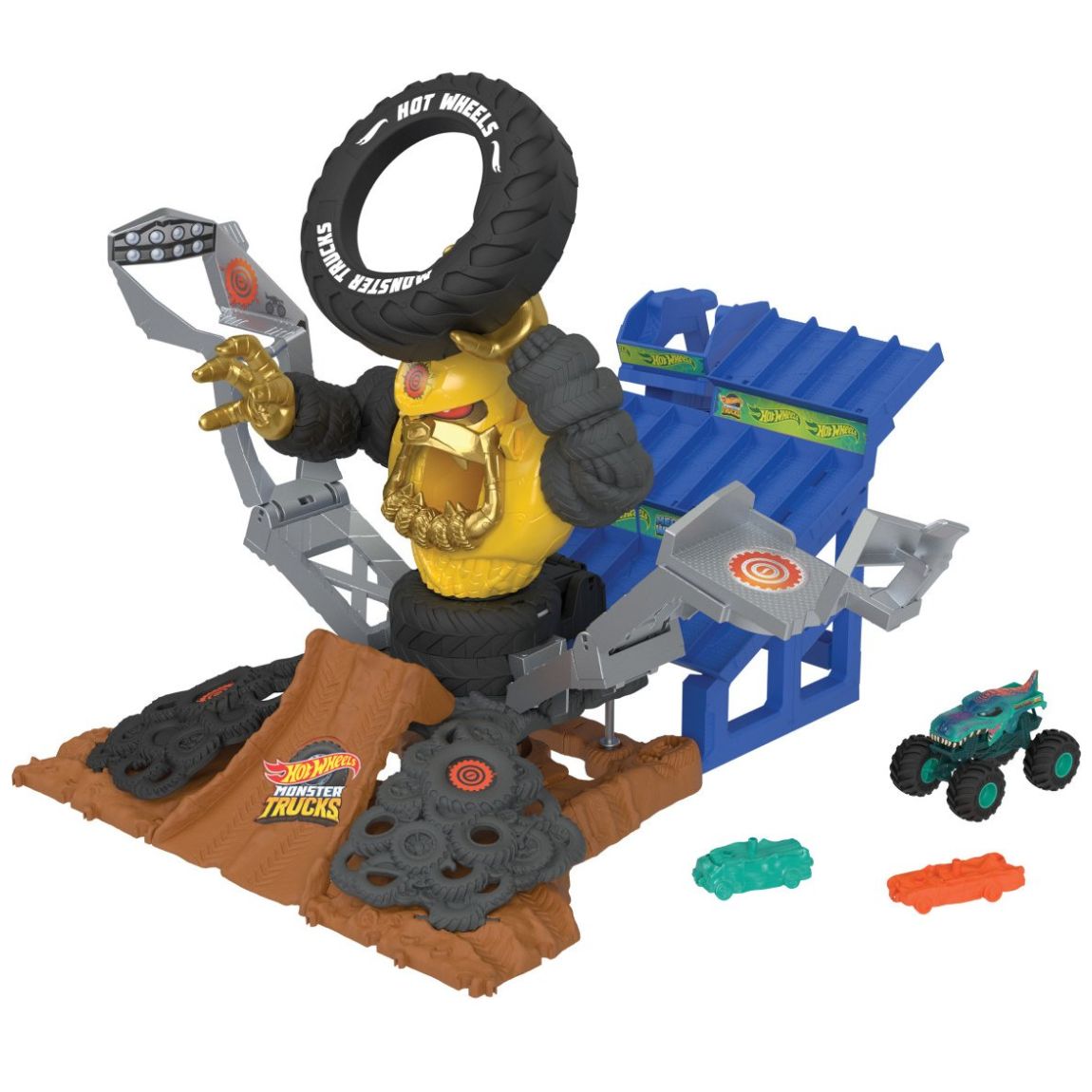 Monster Trucks Arena Demolición Reto Gor-Zilla Hot Wheels