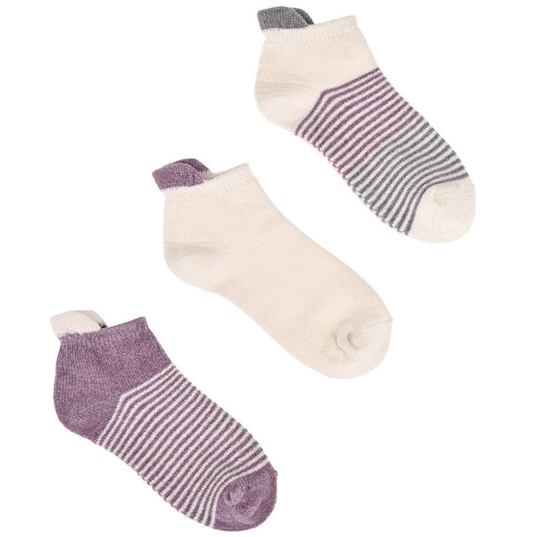 Tin 3 Pares Chen Diseños Talón Maria Intima