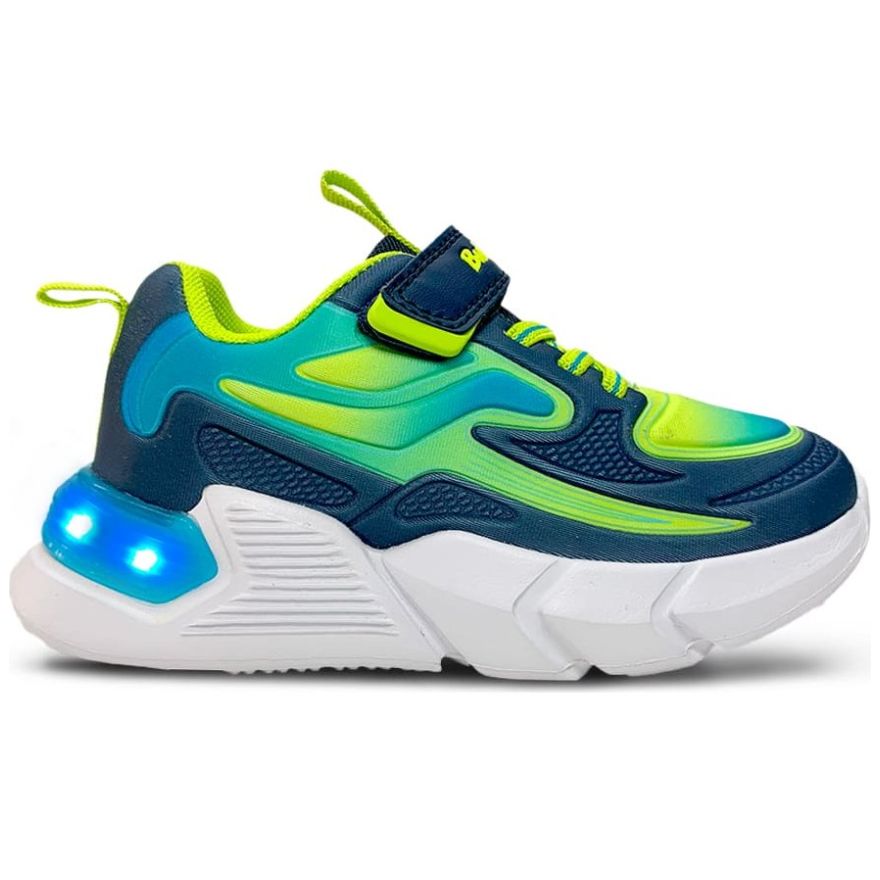 Tenis Bubble Gummers con Luz 15-19 Azul