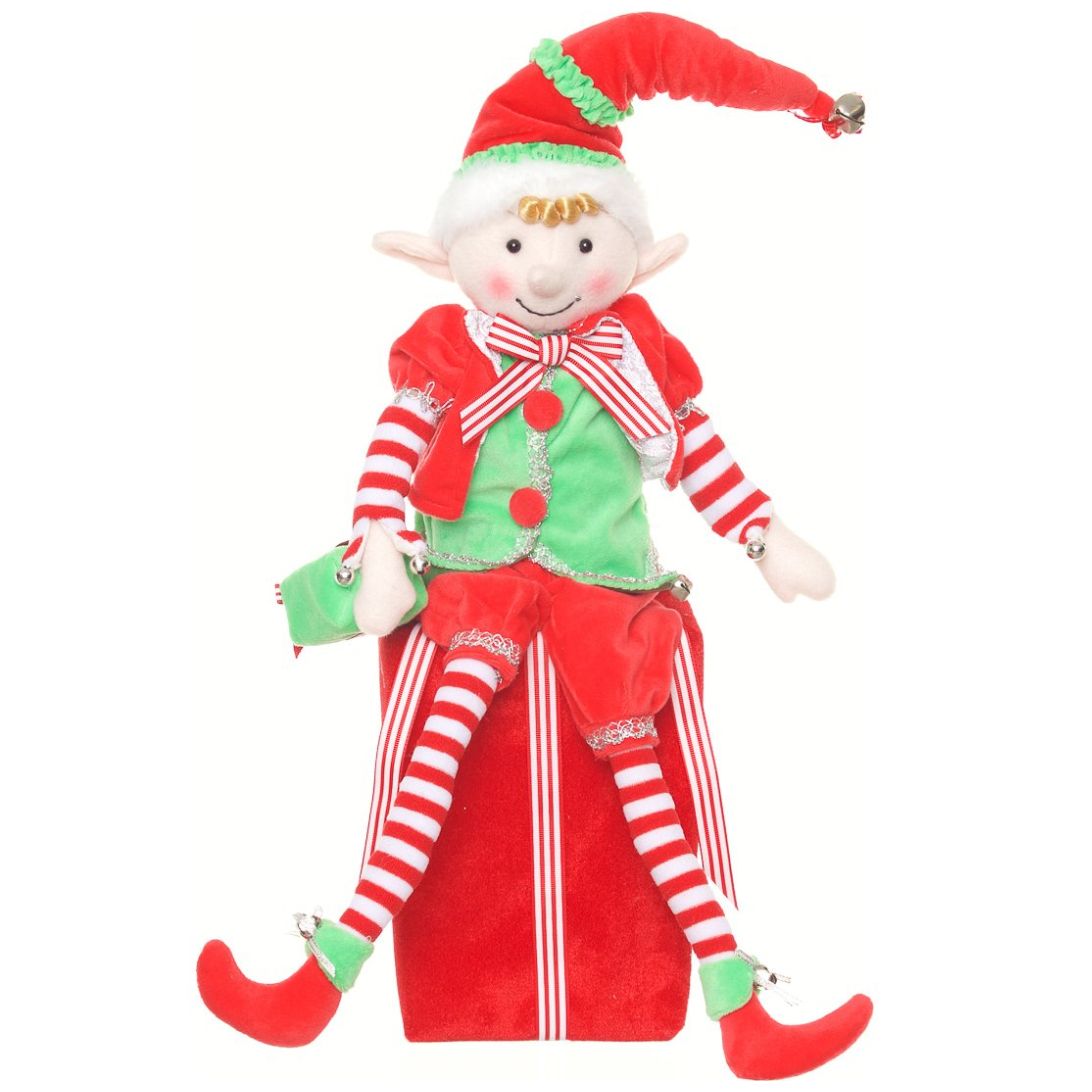 Duende Sentado en Regalo 60Cm