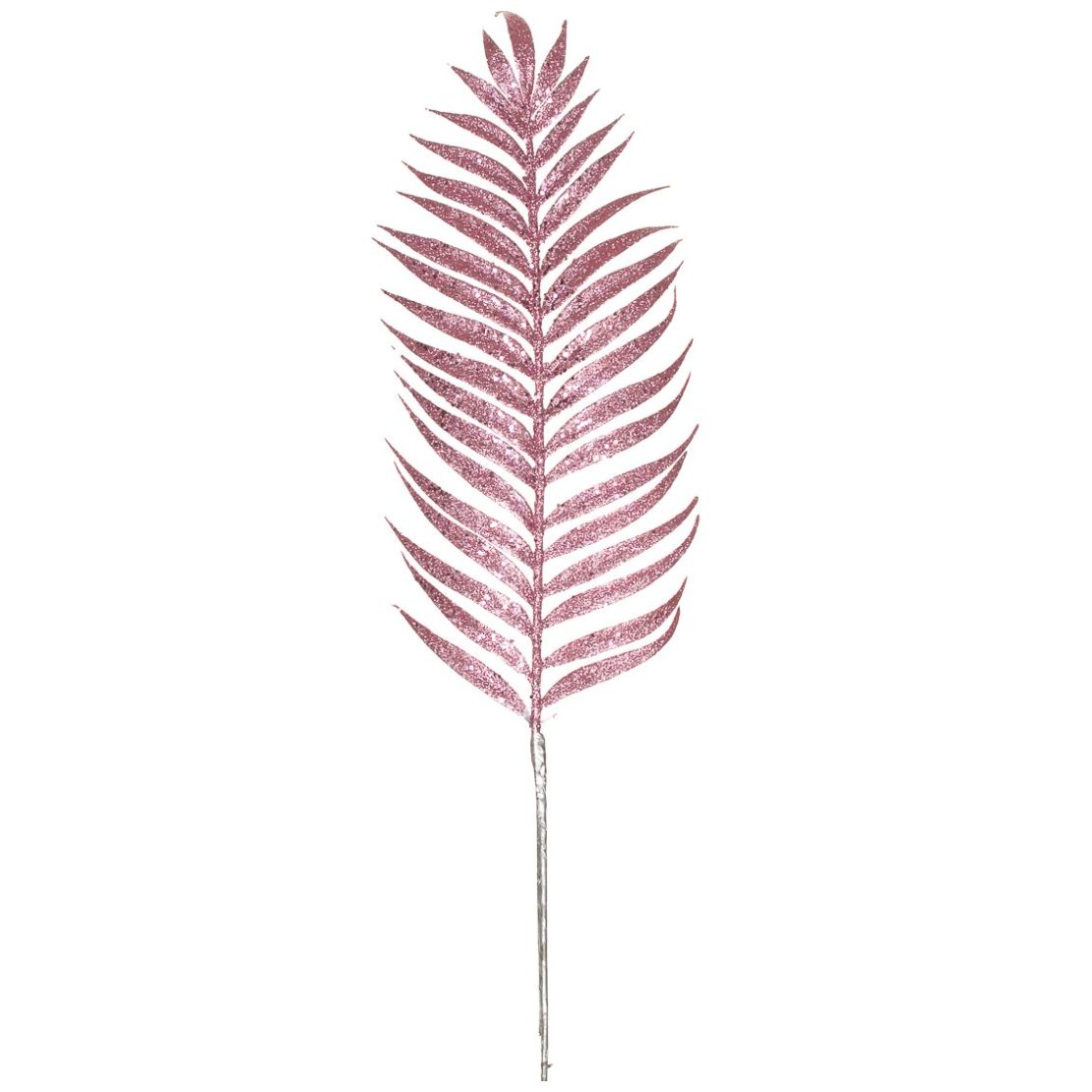 Rama de Palma Chica Color Rosa 45Cm