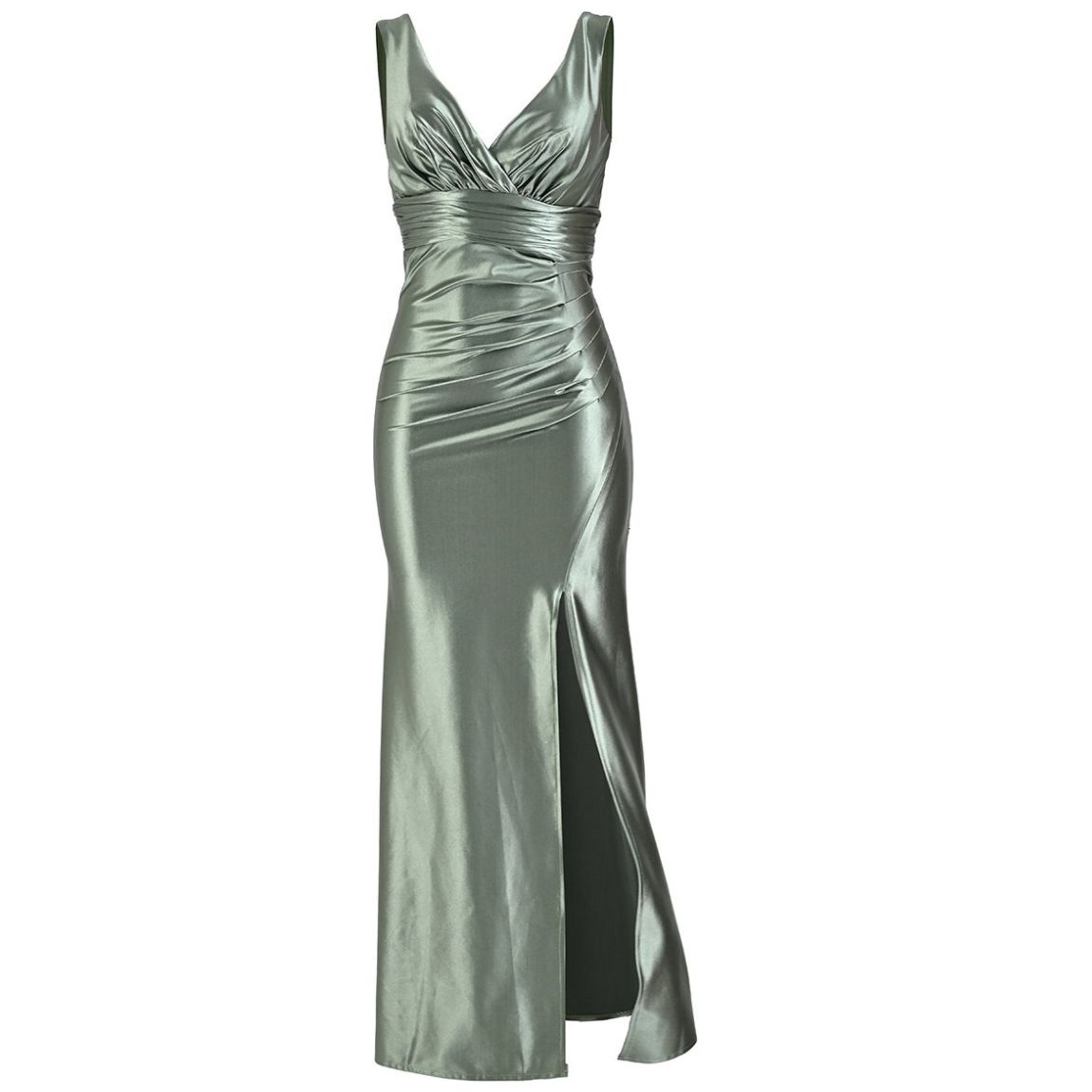 Vestido Largo Pink Gallery Licra para Mujer