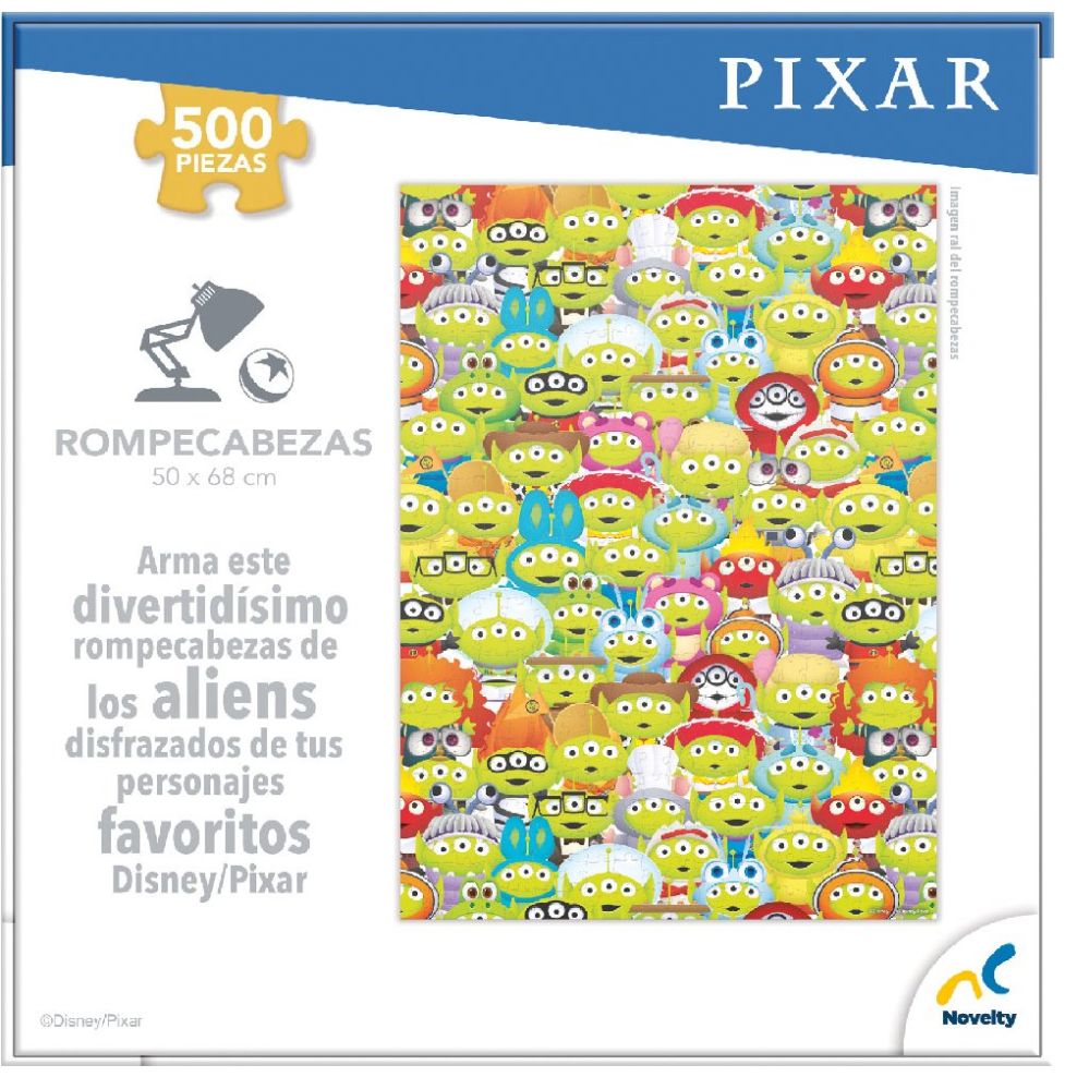 Rompecabezas Disney Collage Marcianos 500 Piezas