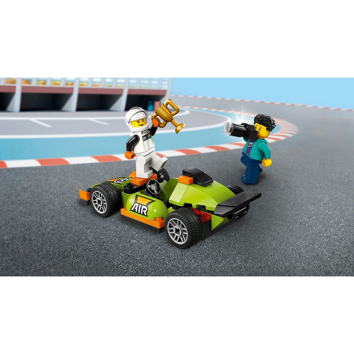Lego Deportivo de Carreras Verde