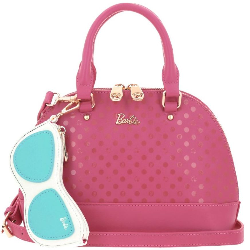 Bolso Satchel Barbie By Gorett Rosa para Mujer