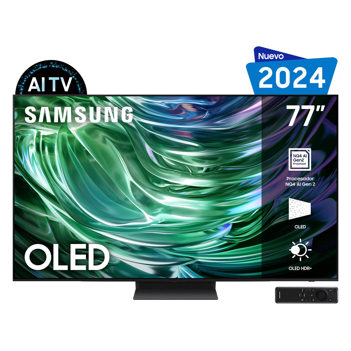Pantalla Samsung 77 Pulgadas 4K Oled Qn77S90Daexzx