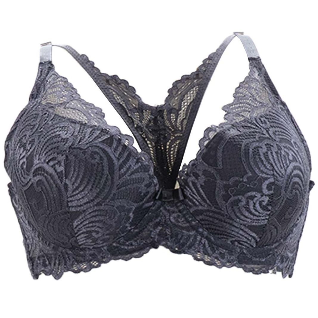 Brasier con Varilla y Encaje en Espalda Couture