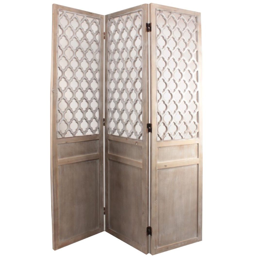 Biombo Carved Bird Vintage Home