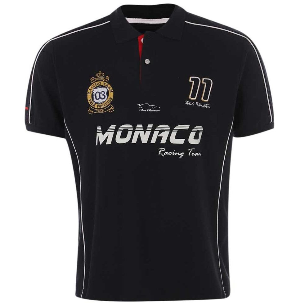 Playera Tipo Polo Pole Position Monaco para Hombre