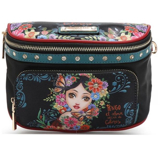 Bolso Alma de Colores Nicole Lee Negro para Mujer