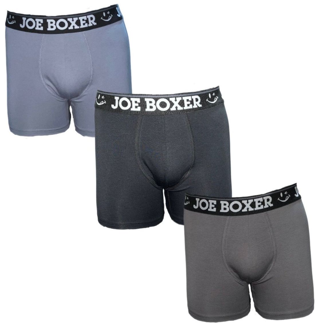 Bóxer Biker Joe Boxer Diseño Liso para Hombre