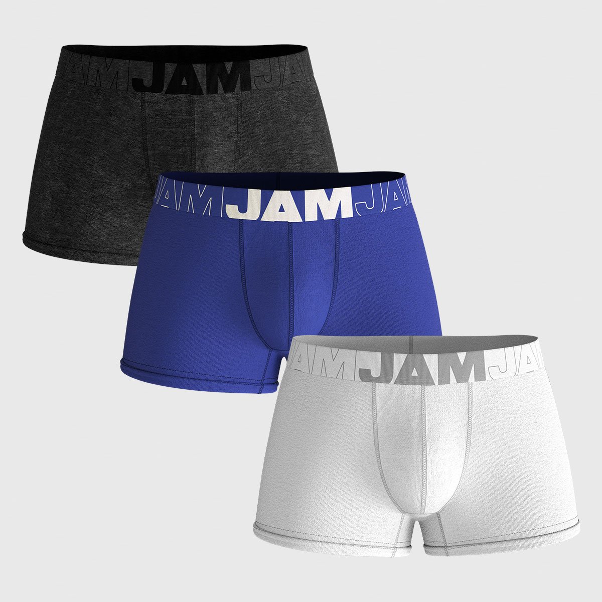 Bóxer Trunk Jam Color Básico para Hombre (3 Pack)