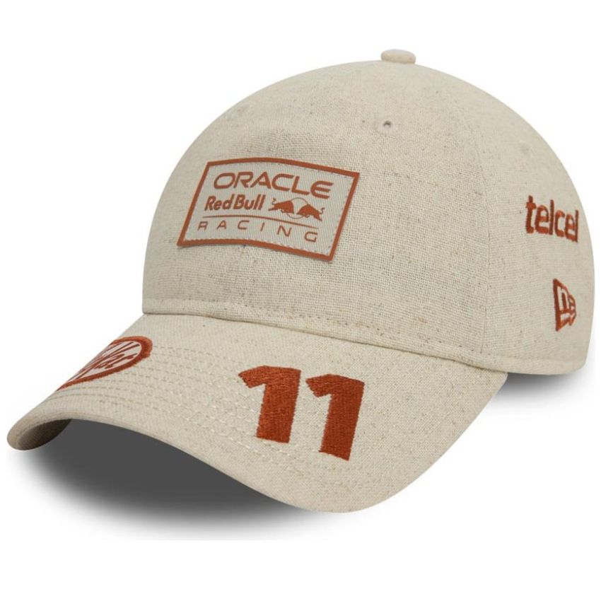 Gorra Beige New Era Redbull Checo Pérez Mónaco para Unisex
