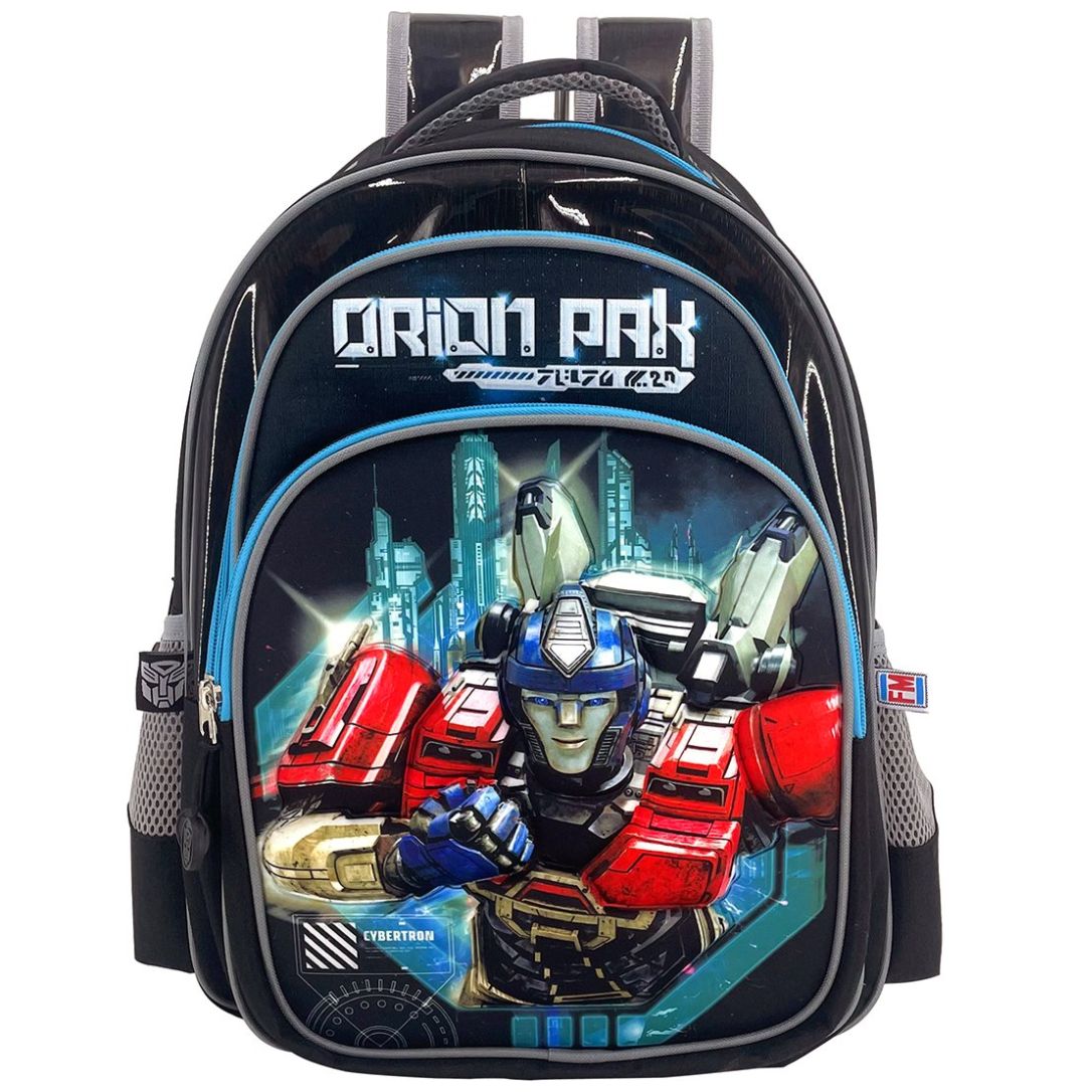 Mochila Prim Transformers One Orion Pax Azul Fotorama