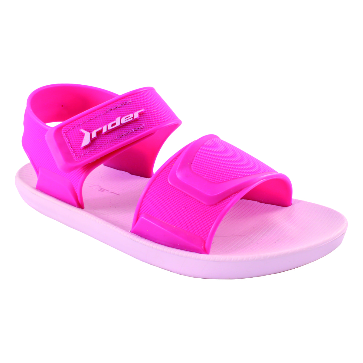Sandalia Rider con Velcro 17-23 Color Rosa