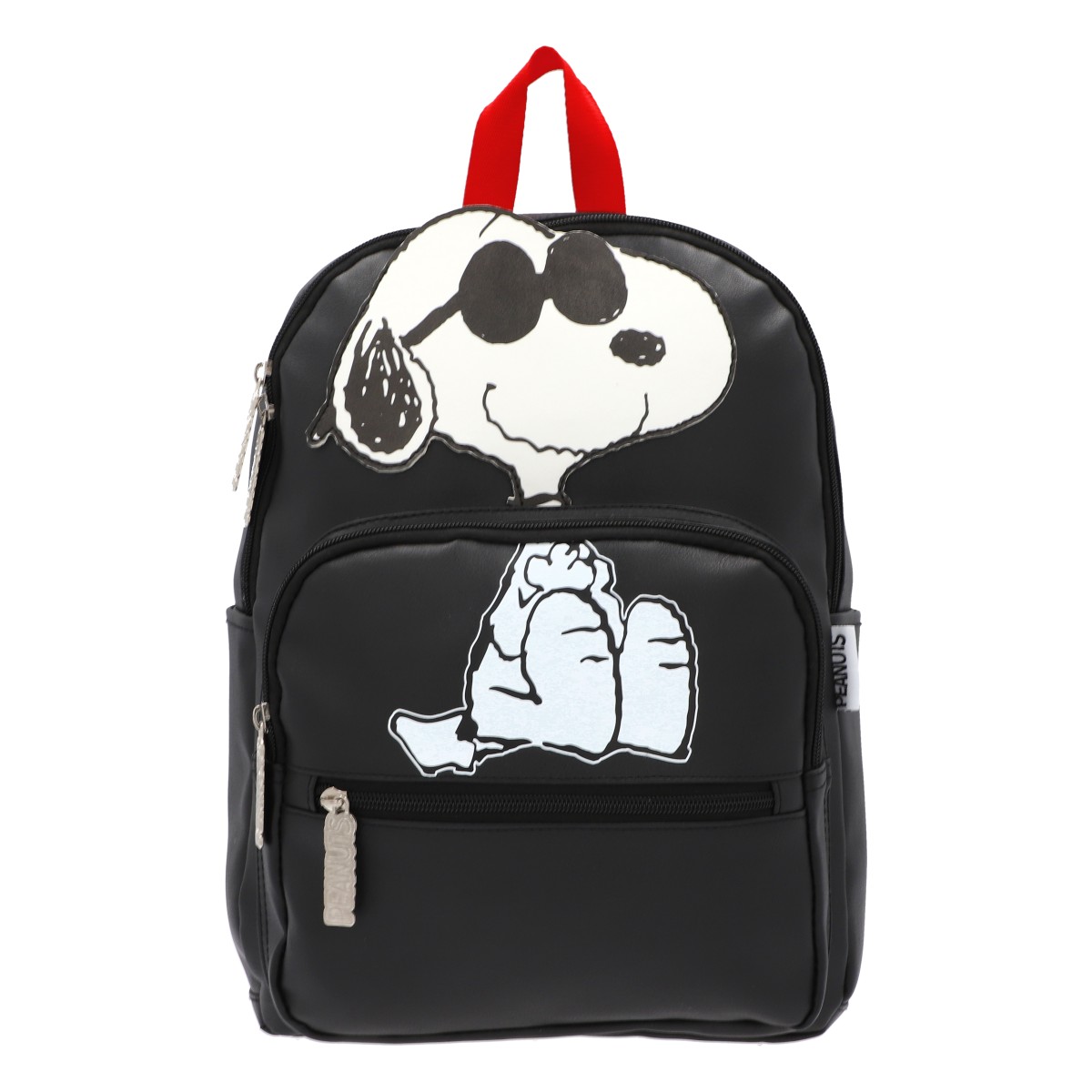 Mochila Tipo Backpack Peanuts Juvenil Negro Keepack