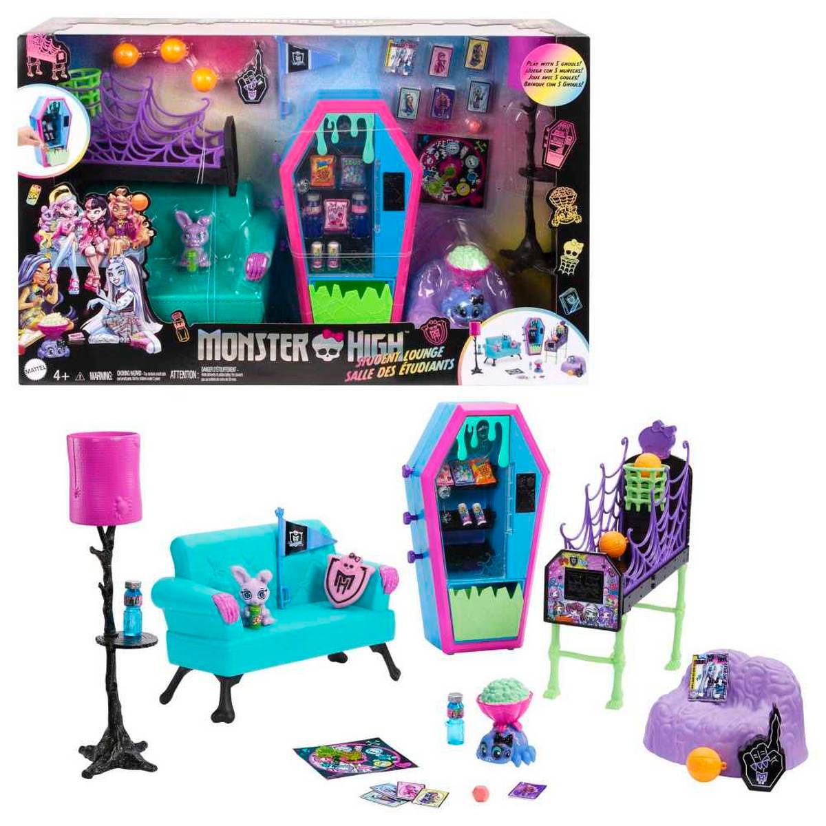 Monster High Set de Juego Sala de los Sustos Mattel