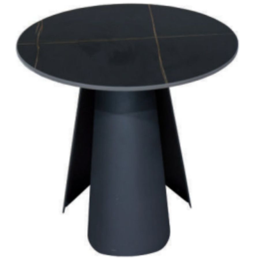 Mesa Ocasional Canna Stone Negra Piccola