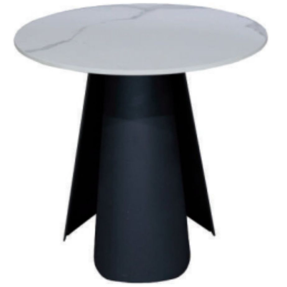 Mesa Ocasional Canna Stone Blanca Piccola