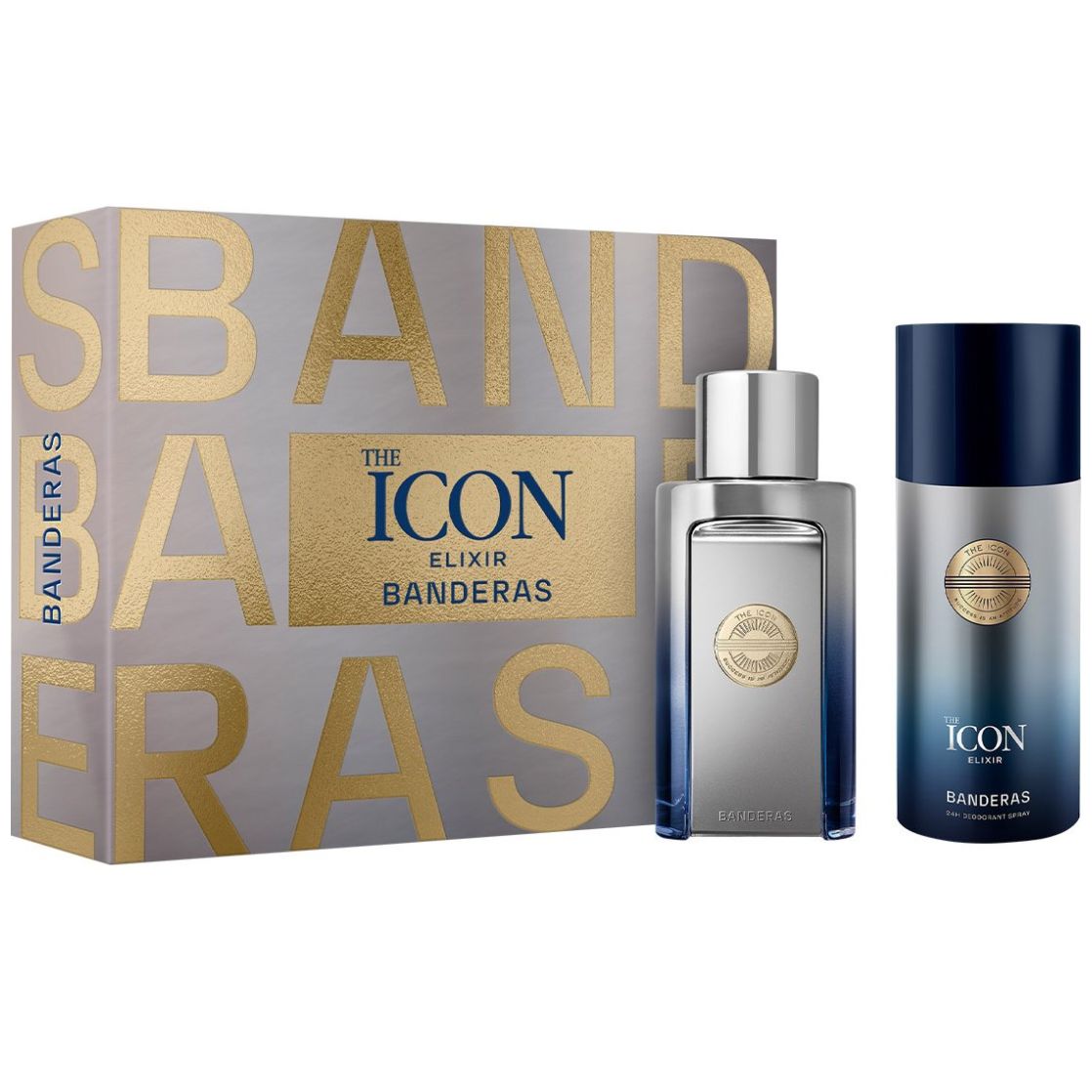 Set Fragancia Antonio Banderas The Icon Elixir para Hombre