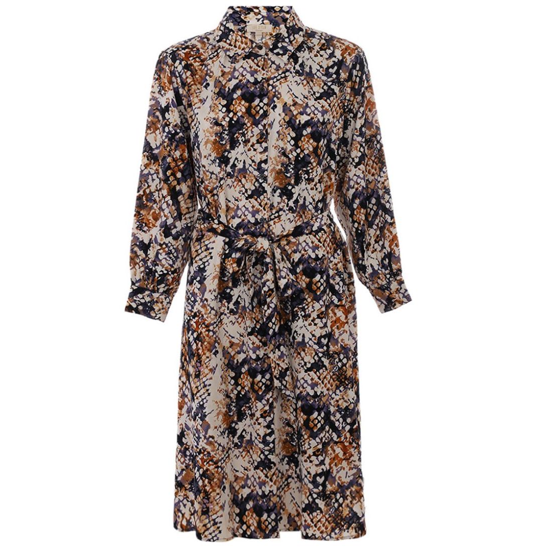 Vestido Estampado Víbora para Mujer Talla Extra Life Styler