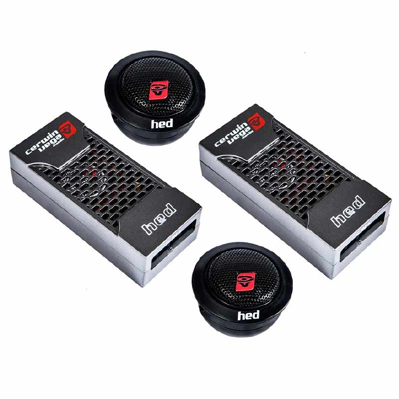 Tweeter KIT 1" Equipo de Sonido para Auto, Cerwin Vega Mod. H4TAK
