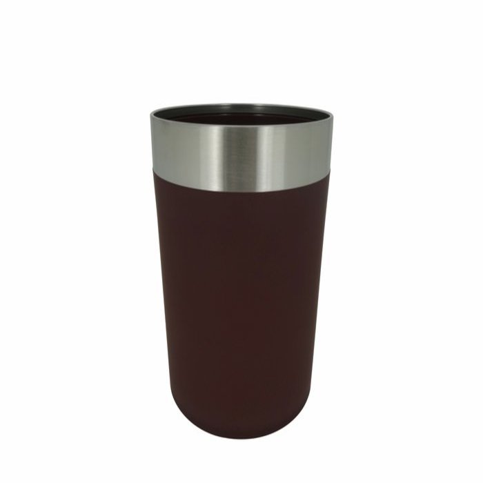 Basurero Acero Inoxidable Pvc Café BA-432791 Namaro Design