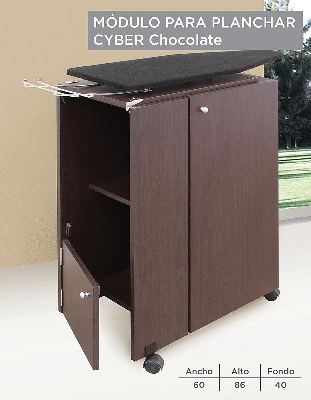Modulo De Planchar Cyber - Chocolate - Kessa