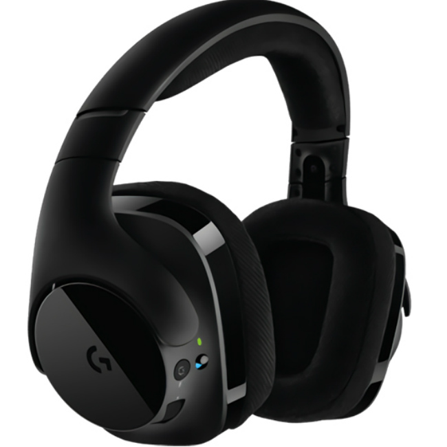 Diadema Gamer Inalámbrica Logitech G533 Bluetooth Color Negro