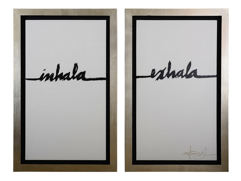 Cuadro Decorativo 1 Pieza - Exhala Inhala - Këssa