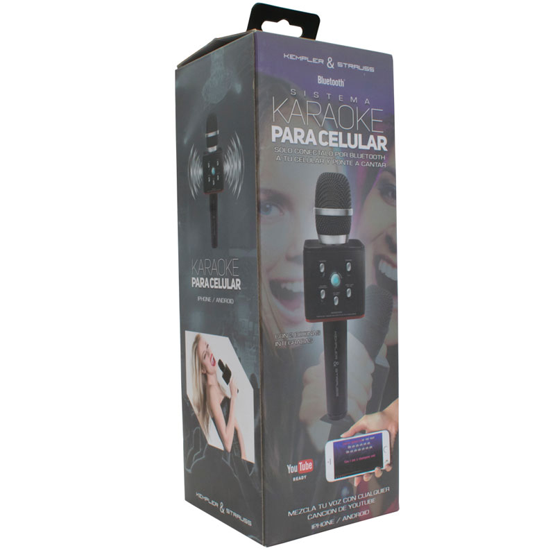 Microfono karaoke con altavoces incorporado