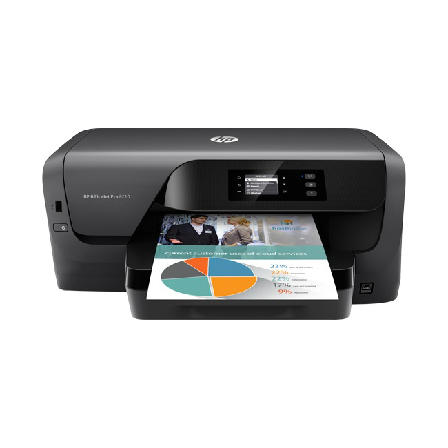 Impresora HP Officejet Pro 8210 Tecnología de Impresión Inyección de ...