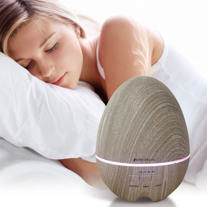 Difusor de Aromas con Luz LED 7 Colores Rotantes