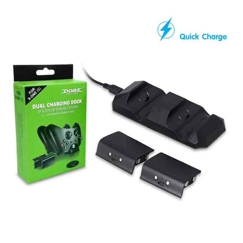 Xbox One / S / X Kit Carga Y Juega Dual (Quick Charge)