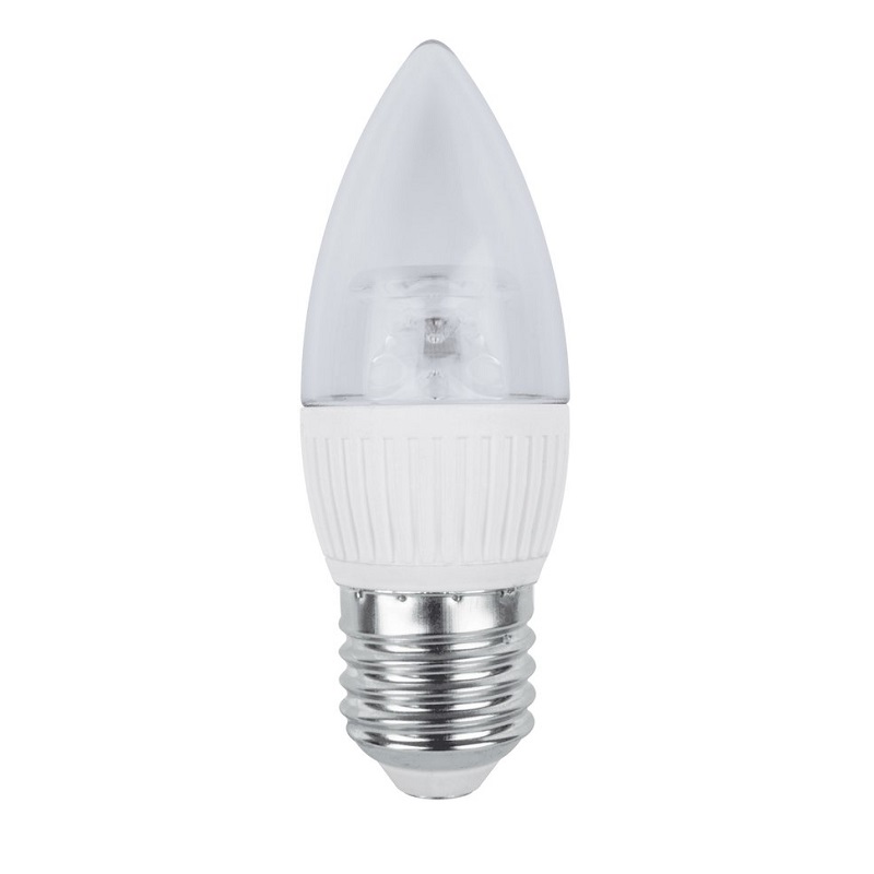 Foco LED E27 Aksi Tipo Vela (Ilumina 30W)-Luz Cálida