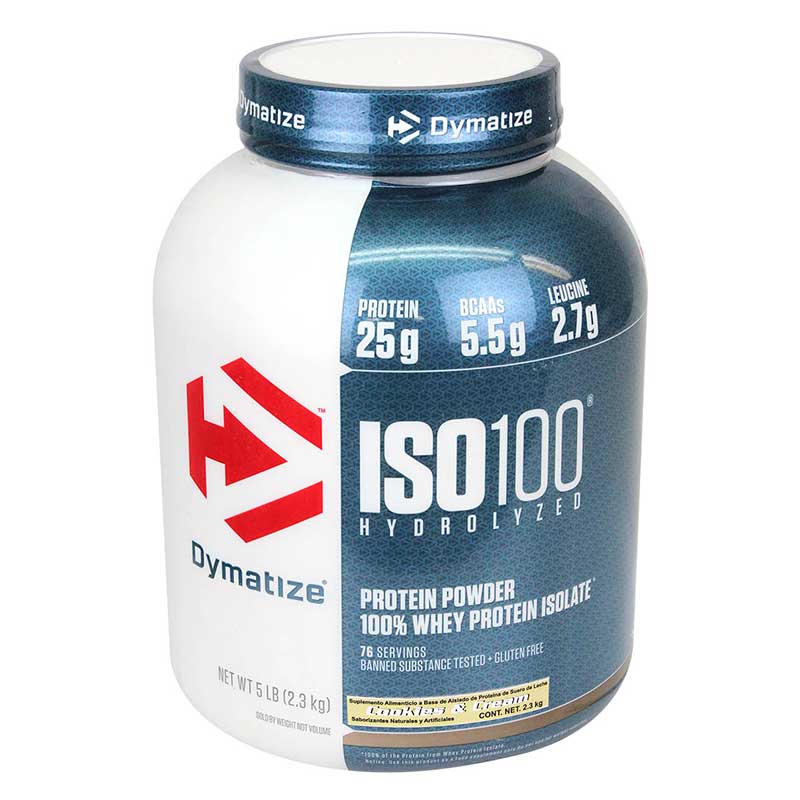 Proteina Dymatize Iso 100 5 Lbs Suplemento Cookies & Cream