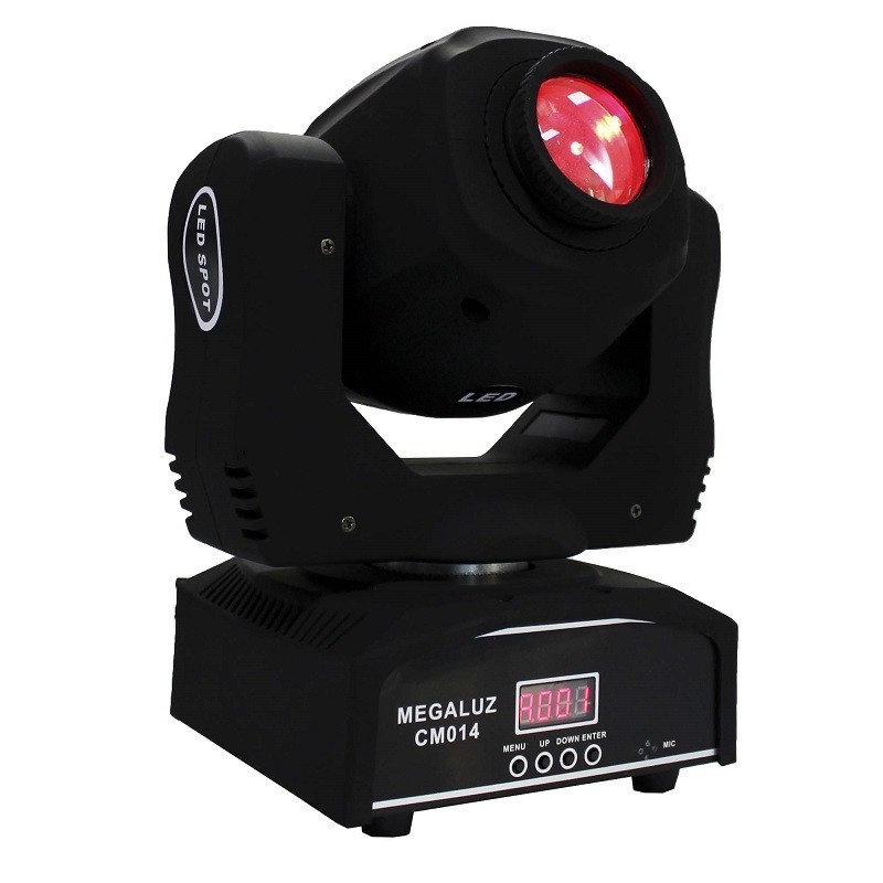 CABEZA ROBOTICA 60W MINI SPOT GOBOS