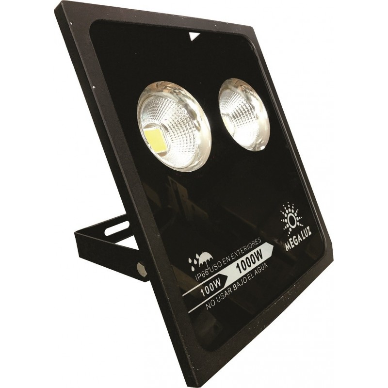 Reflector FLAT Led 100w Blanco Interiores / Exteriores