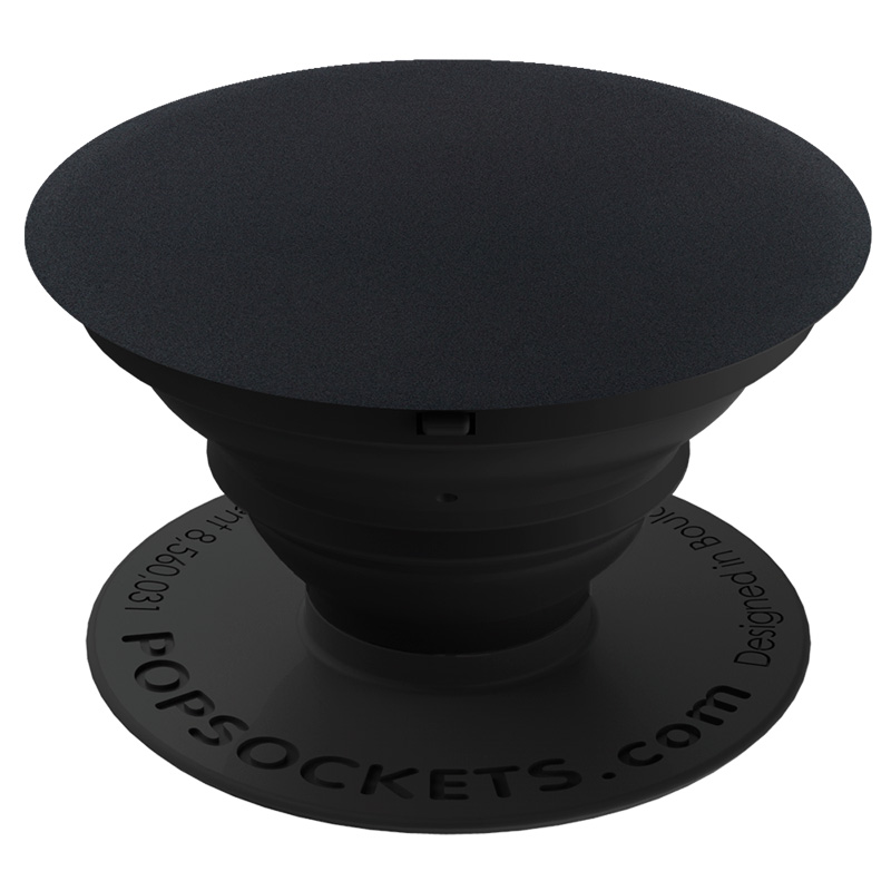 POPSOCKET BLACK ALUMINUM