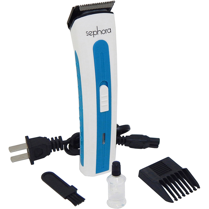 Rasuradora Eléctrica Sephora Para Hombre-Blanco Con Azul