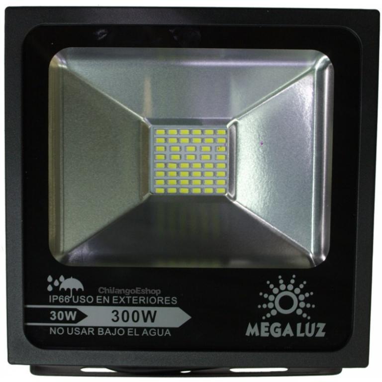Reflector FLAT Led 30w Blanco Interiores / Exteriores