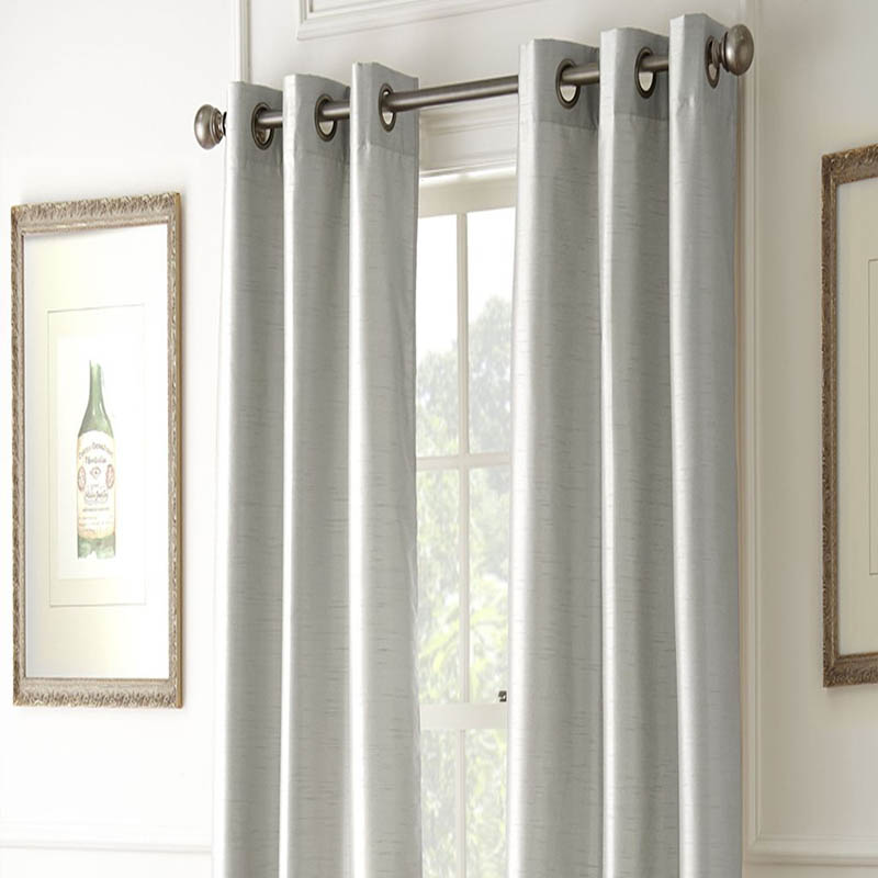 Cortinas blackout color plata Home Essentials