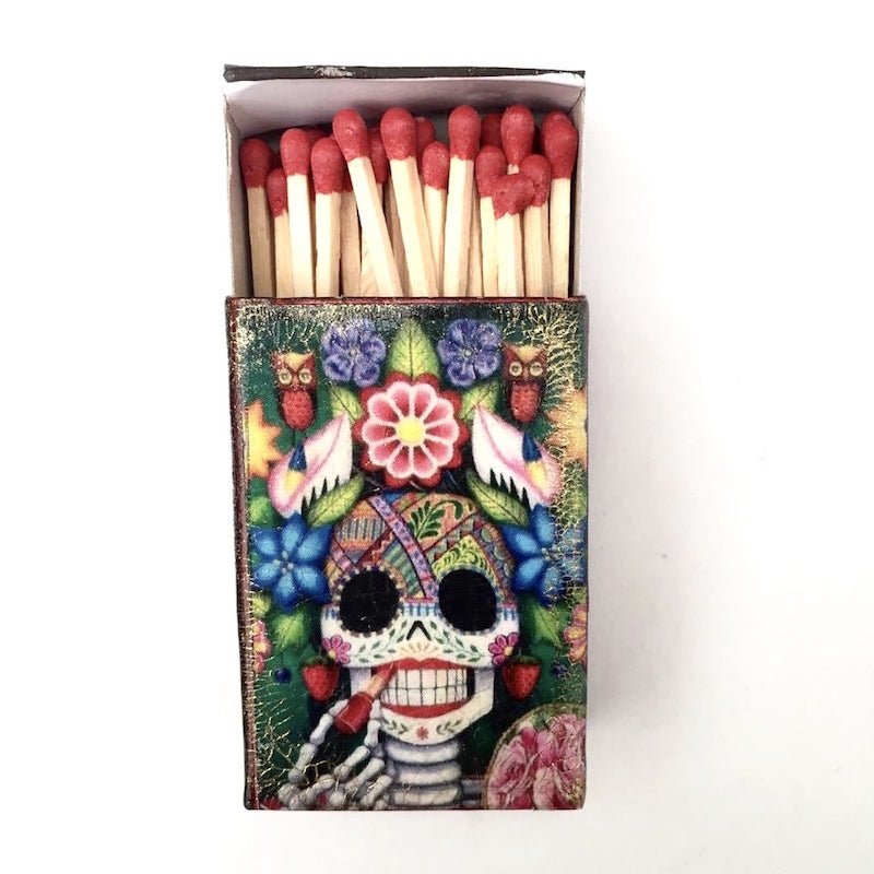Cerillos Decorados Artesanalmente Paquete de 6 Cajitas
