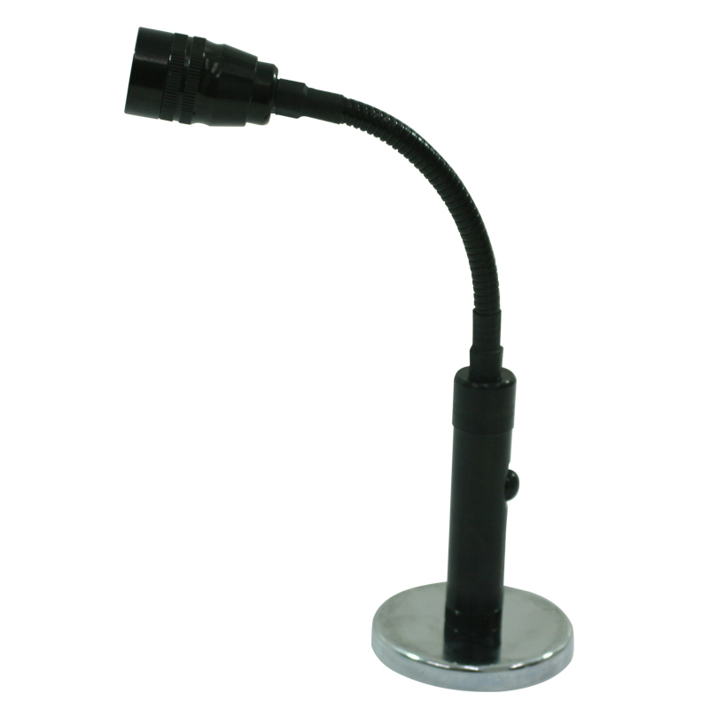Lampara Iman Con Base Brazo Flexible Con 3 Led 255512 OBI